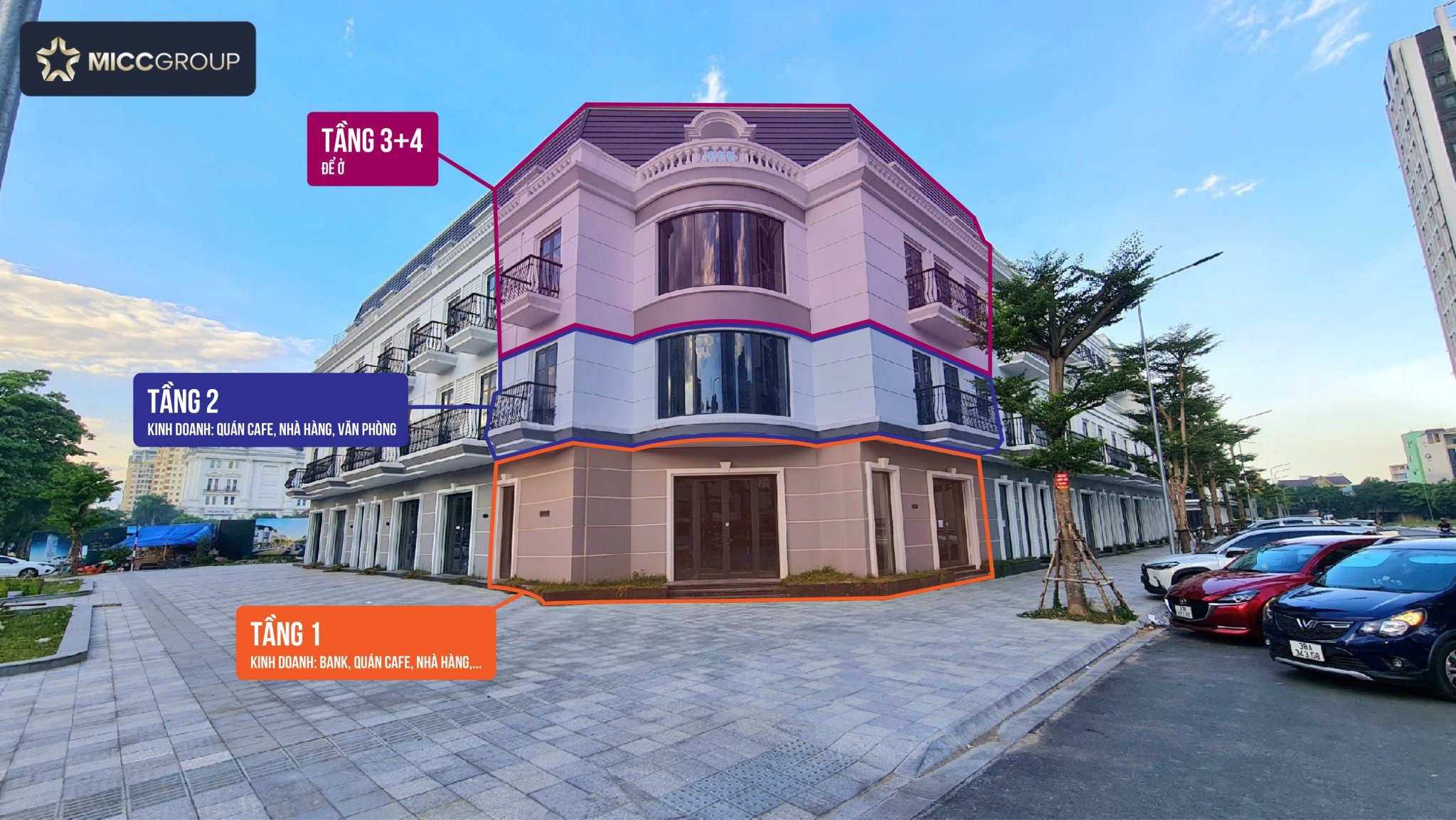 VINCOM SHOPHOUSE DIAMOND LEGACY - Công ty Cổ phần Phát triển Bất động sản MICC