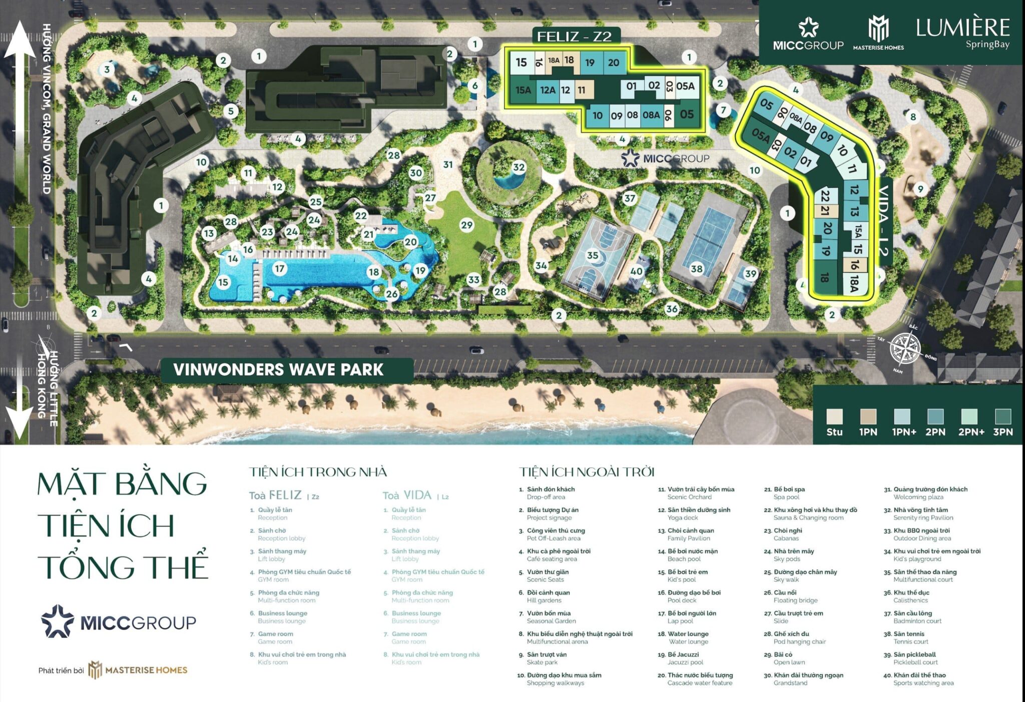 Dự án Lumière SpringBay by Masterise Homes tại Ocean Park 2